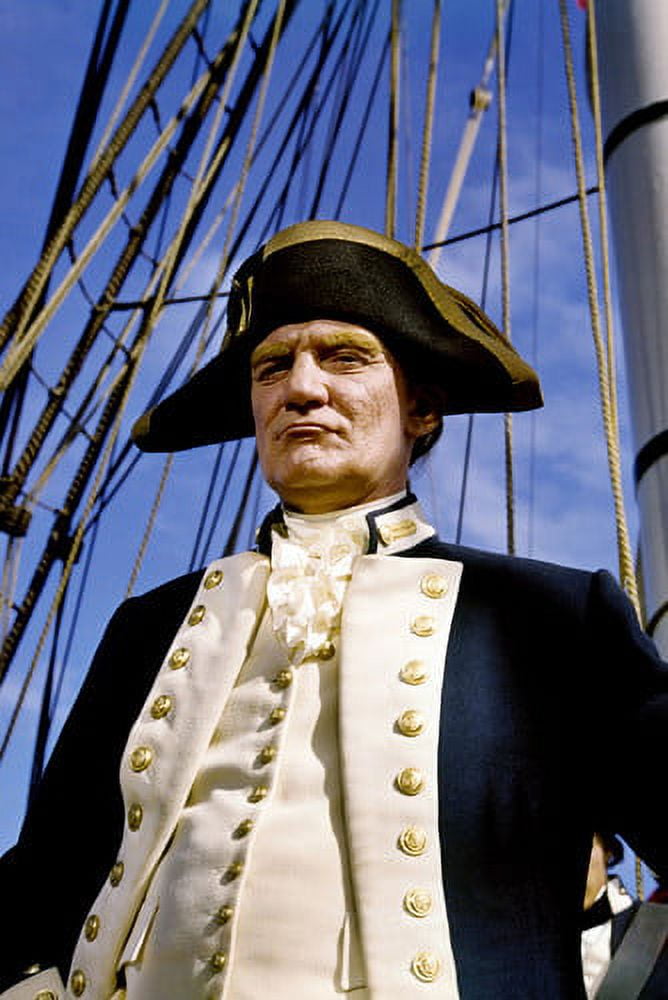 Trevor Howard in Mutiny on the Bounty striking portrait as Captain ...
