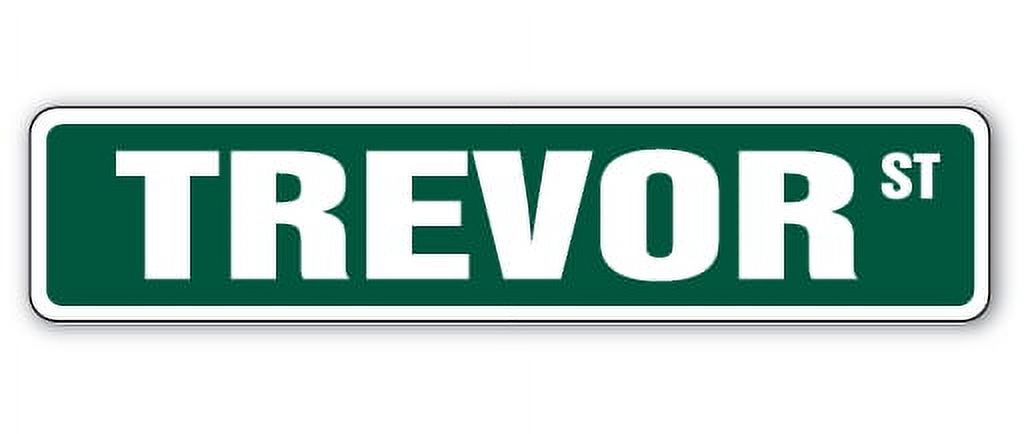 Trevor Street [3 Pack] of Vinyl Decal Stickers | Indoor/Outdoor | Funny ...