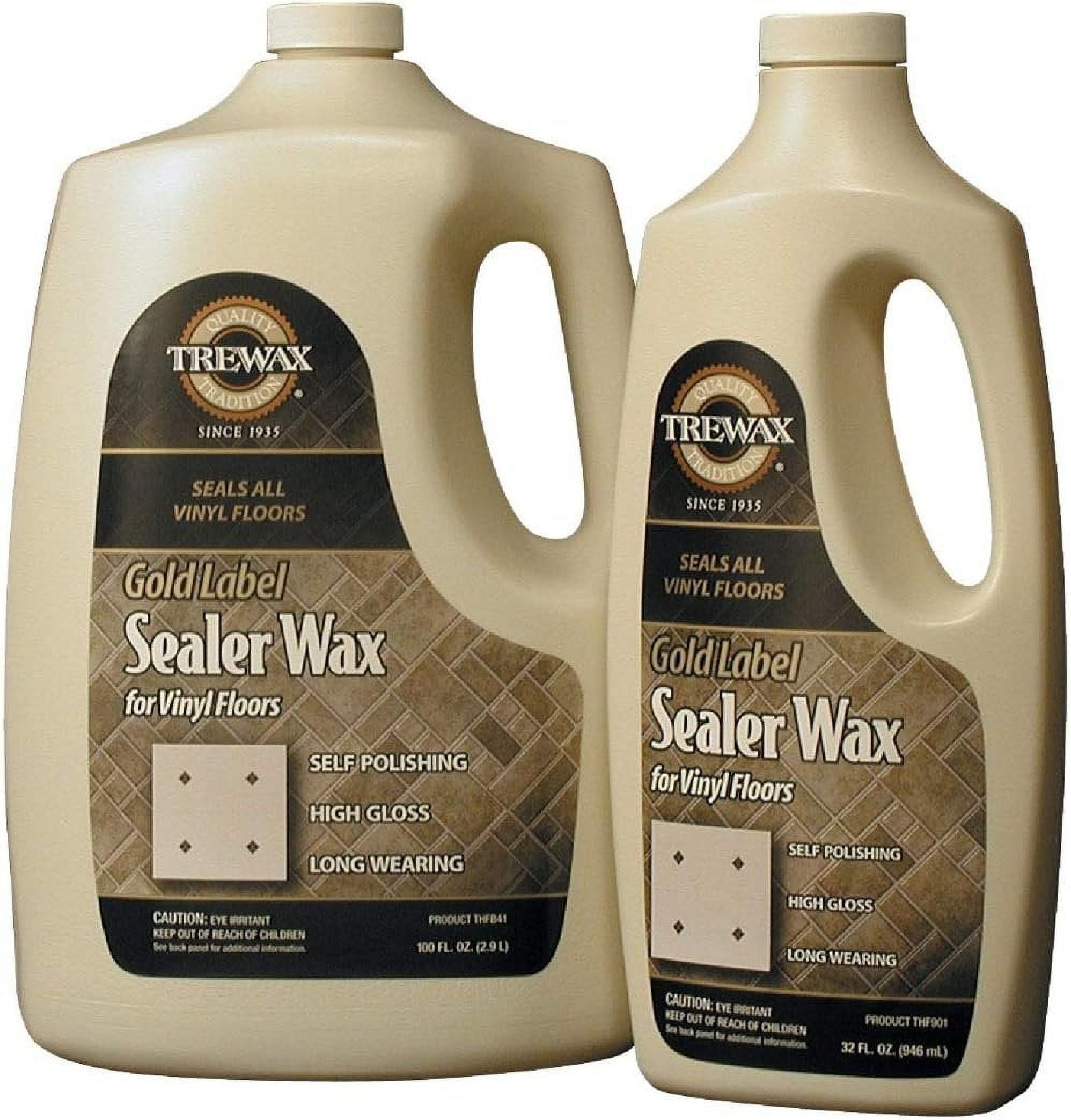 Trewax 32 Oz. Gold Label Sealer Floor Wax - Walmart.com