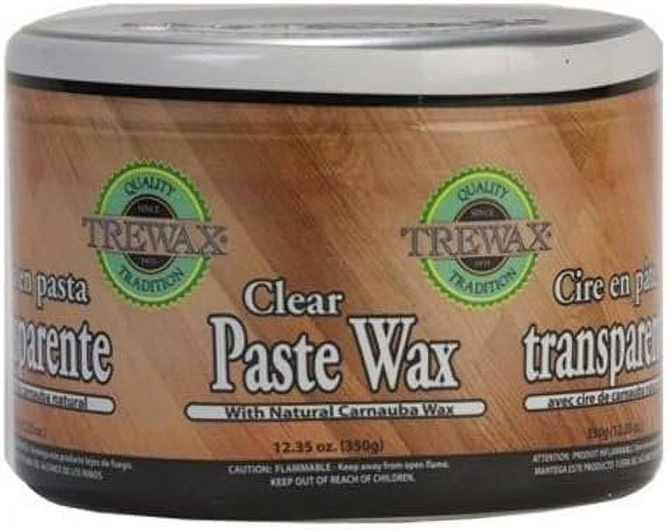 Trewax Clear Paste Wax - Wood Polish for Furniture - 3 Pack - Walmart.com
