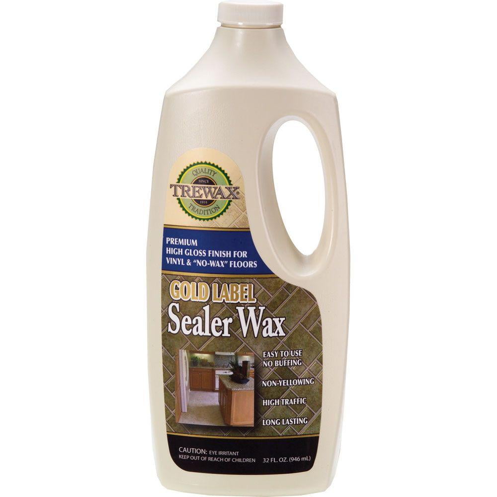 Trewax 887135027 Gold Label Sealer Wax, Gloss, 32 Oz, Each - Walmart.com