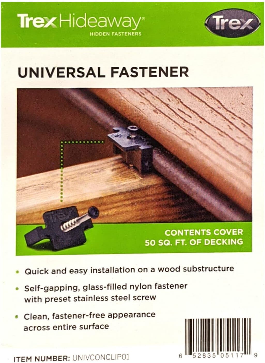 Trex Deck Fasteners
