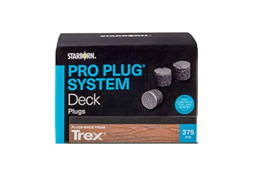 Trex Madeira Plugs - 375 Plugs for 100sq ft of Decking - Walmart.com
