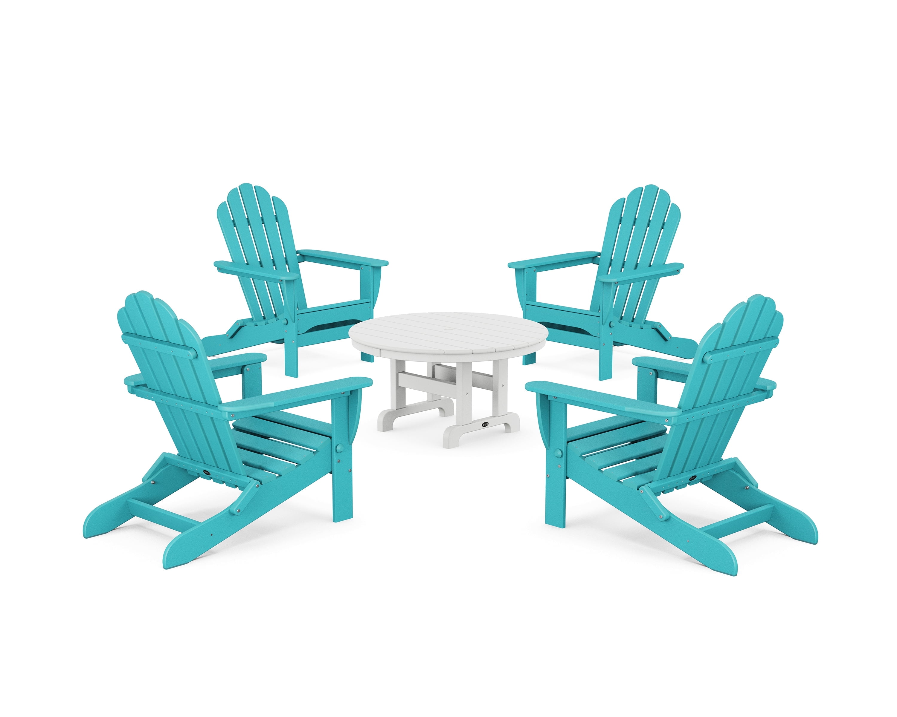 Trex® Outdoor Furniture™ 5-Piece Monterey Bay Folding Adirondack Chair ...