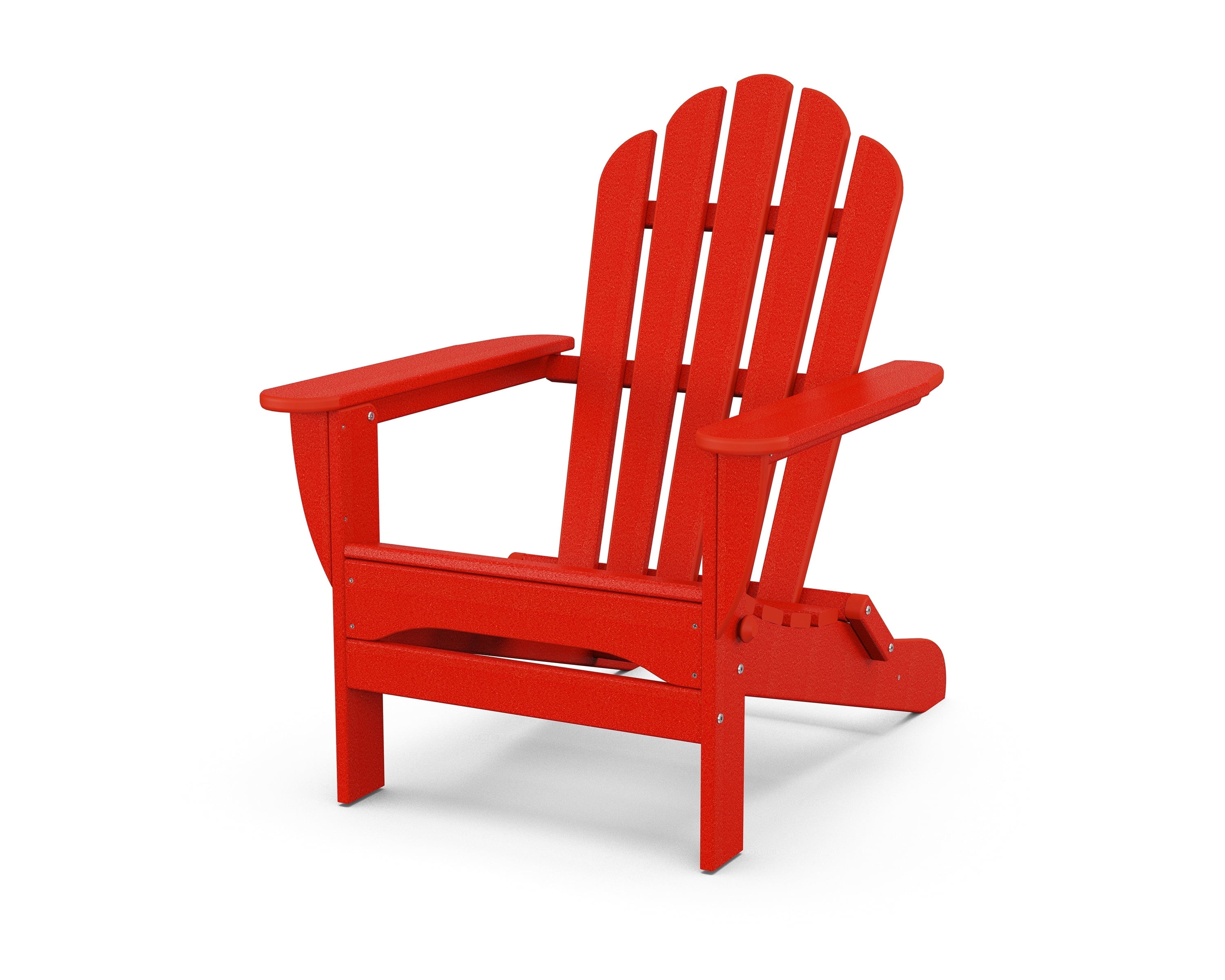 Trex Outdoors Monterey Bay Folding Outdoor Adirondack Chair in Sunset ...
