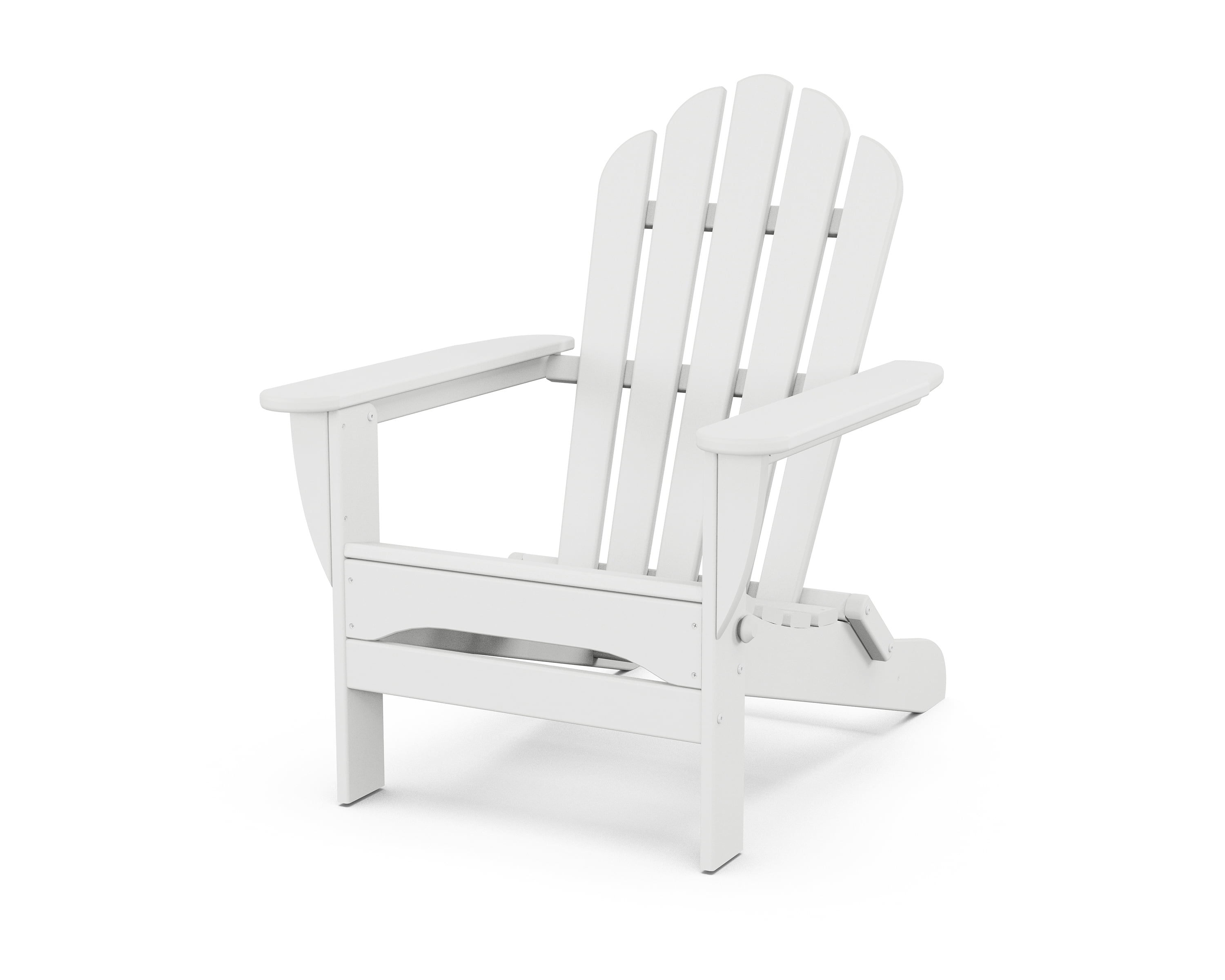 Trex Outdoors Monterey Bay Folding Outdoor Adirondack Chair in Classic ...