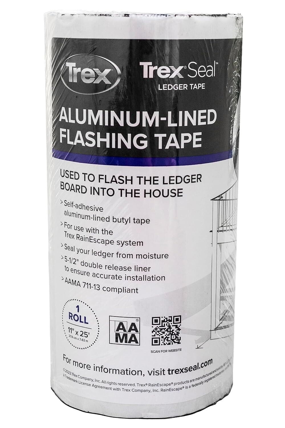 Trex Rainescape Ledger Seal Tape 25" - Walmart.com