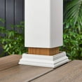 Trex Transcend Classic White Composite Deck Post Skirt - Walmart.com