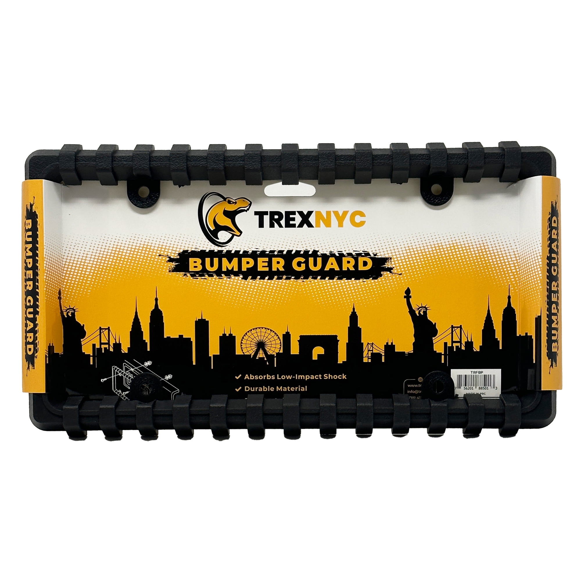 TrexNYC License Plate Bumper Guard, Slim - Walmart.com