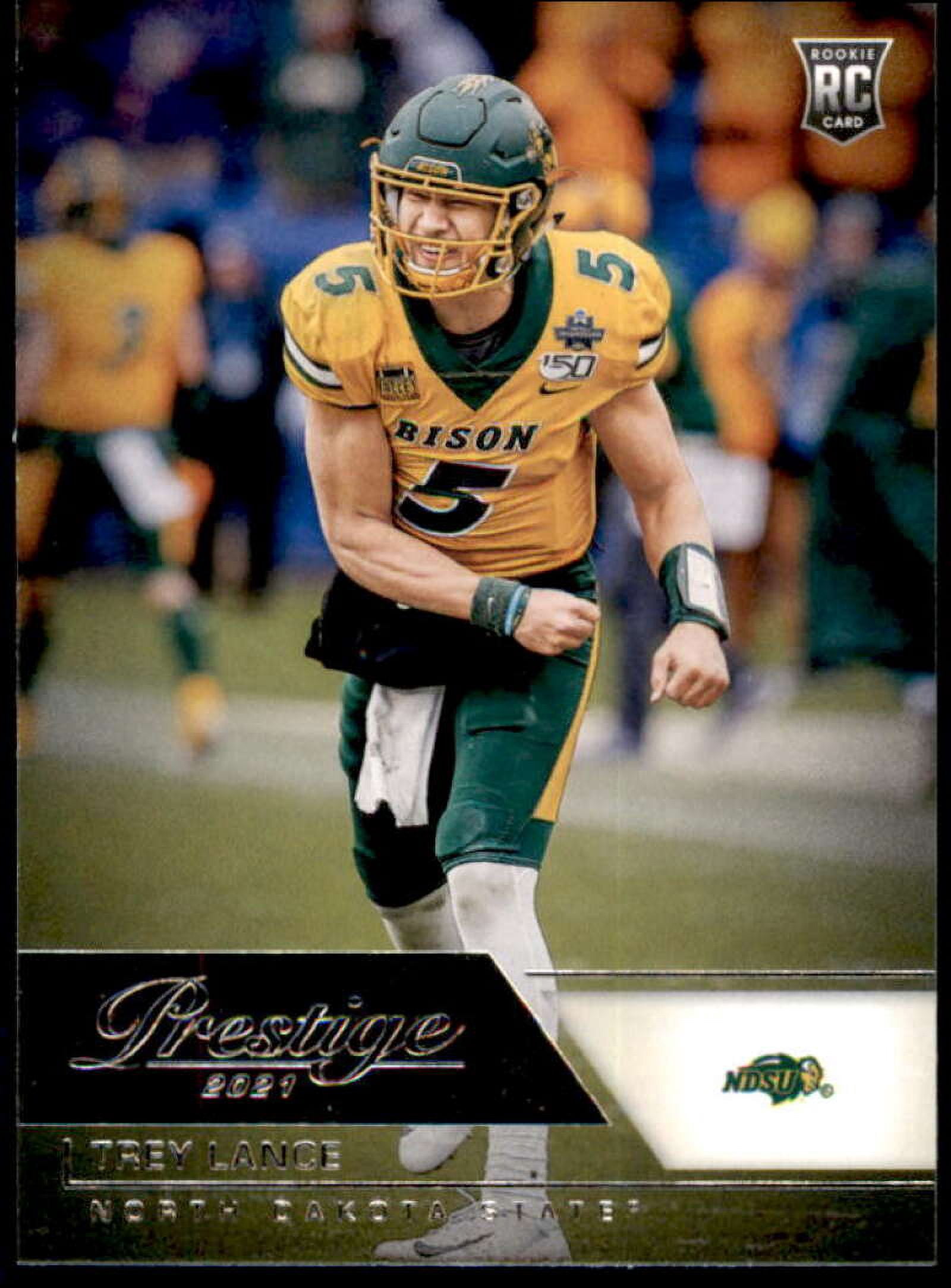 Trey Lance Rookie Card 2021 Panini Chronicles Draft Picks Prestige #81 ...