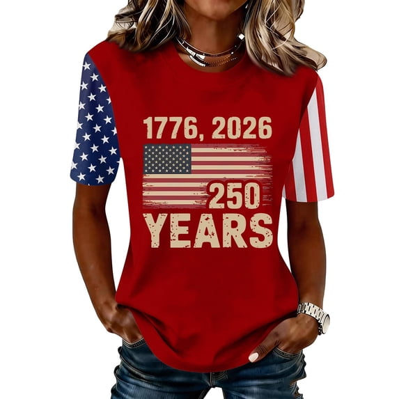 Trgacdwlo 1776-2026 USA 250th Anniversary Shirt Freedom 4th of July ...