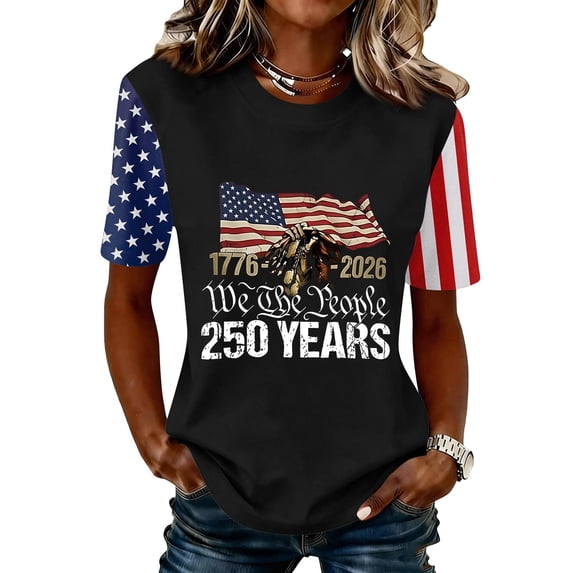 Trgacdwlo 1776-2026 USA 250th Anniversary Shirt We the People 4th of ...
