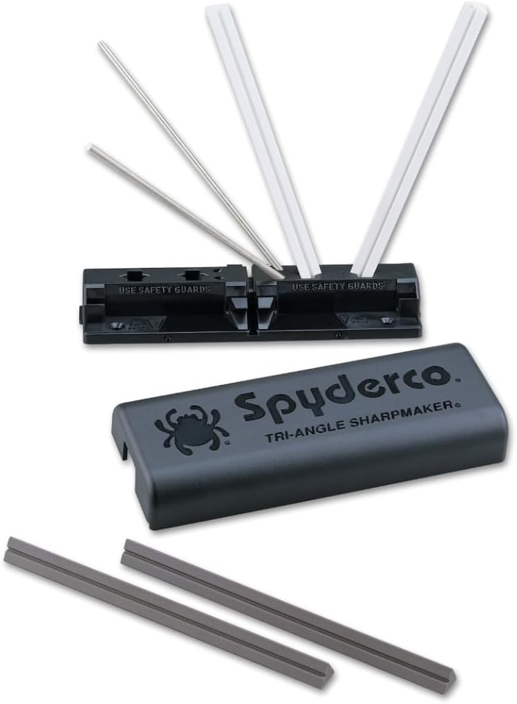 Tri-Angle Sharpmaker, Complete Knife Sharpening System with Medium Grit ...