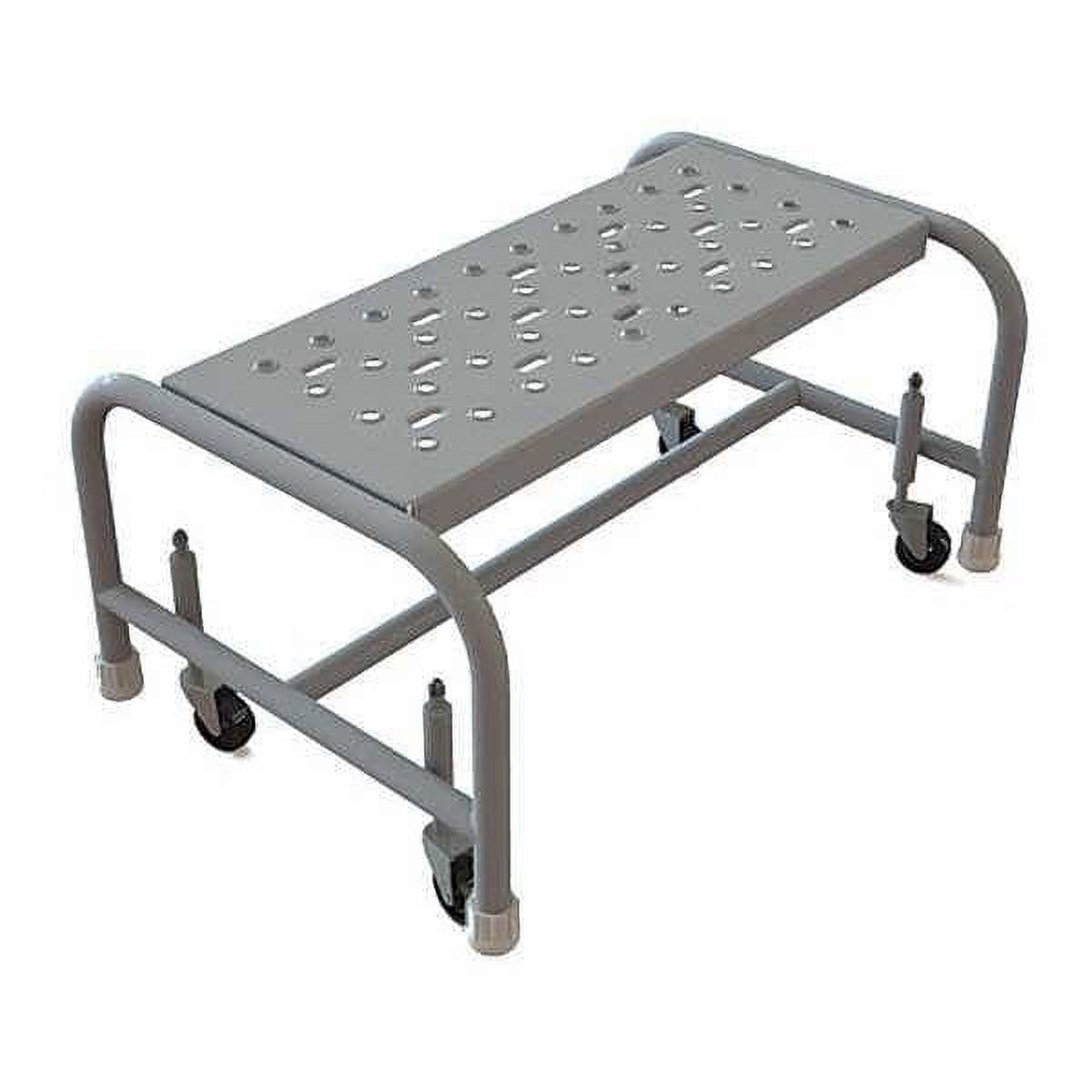 Tri-Arc Mobile Step Stand,Steel,Serrated,24inW WLSR001242 - Walmart.com