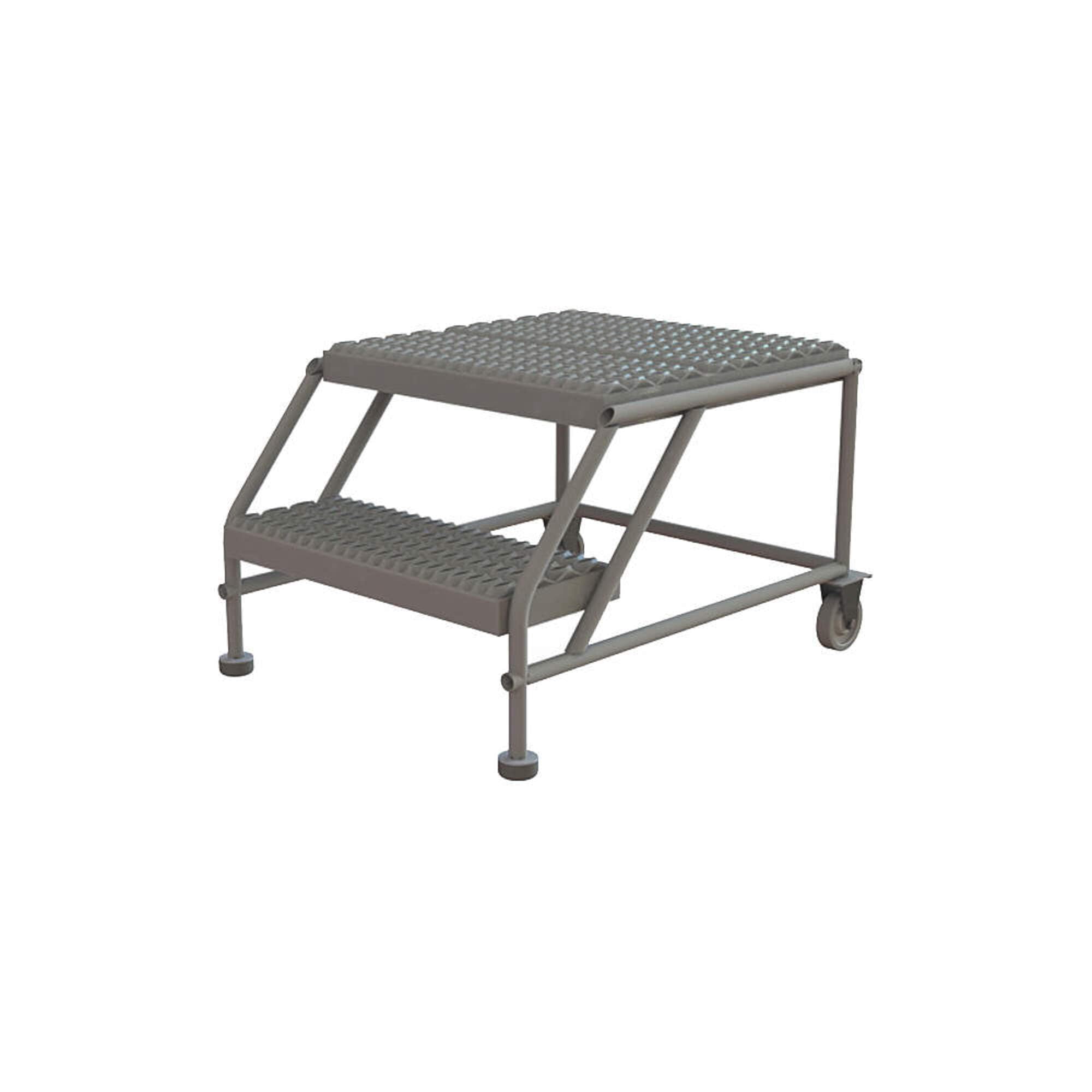 Tri-Arc WLWP022424 2-Step Forward Descent Mobile Steel Work Platform ...