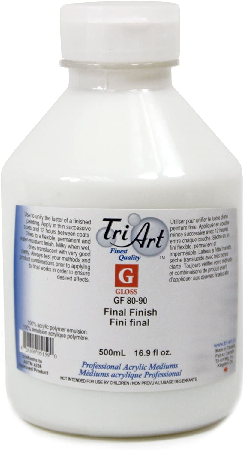 Tri-Art Artist Mediums, 500ml, Final Finish Gloss - Walmart.com
