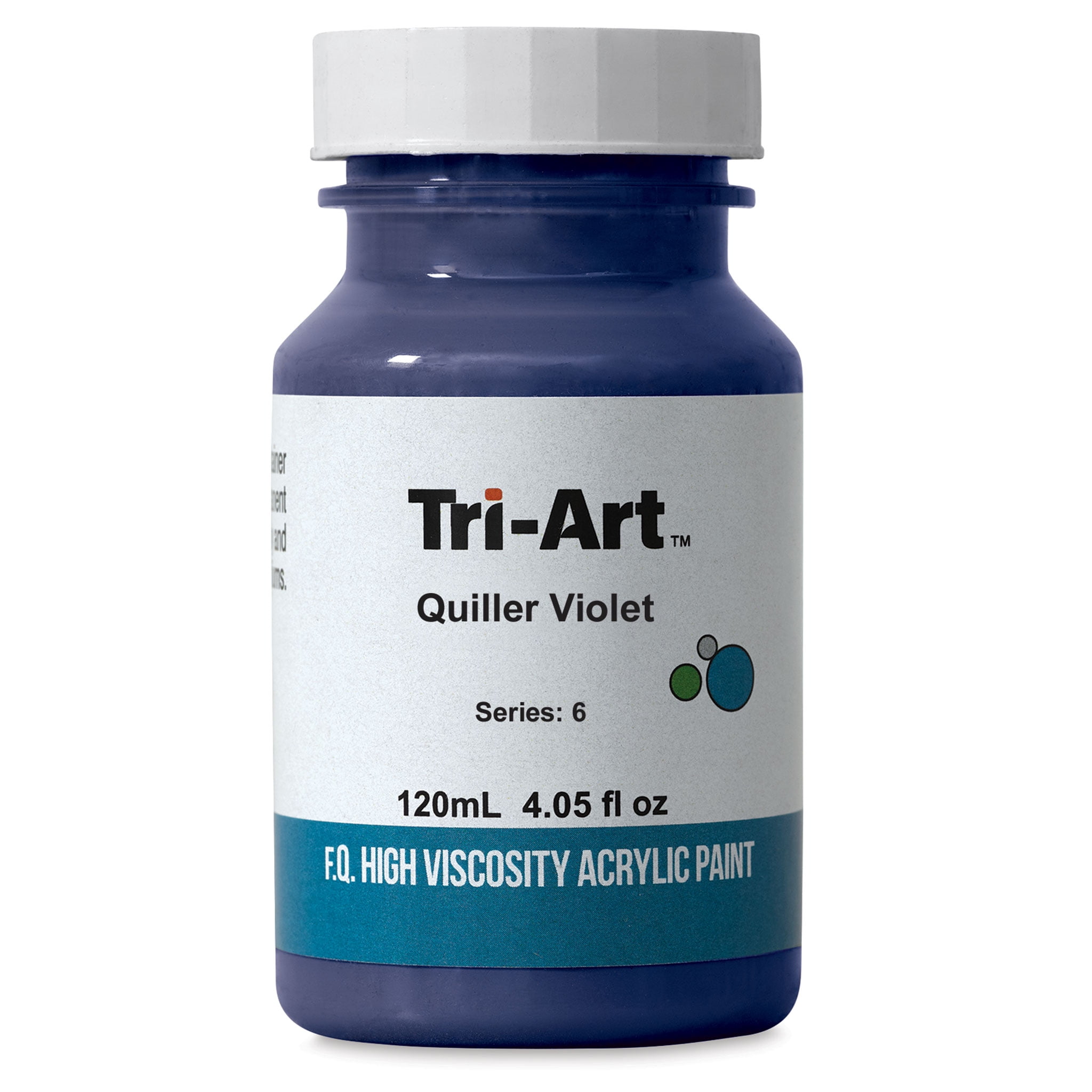 Tri-Art High Viscosity Artist Acrylic - Quiller Violet, 120 ml tube ...