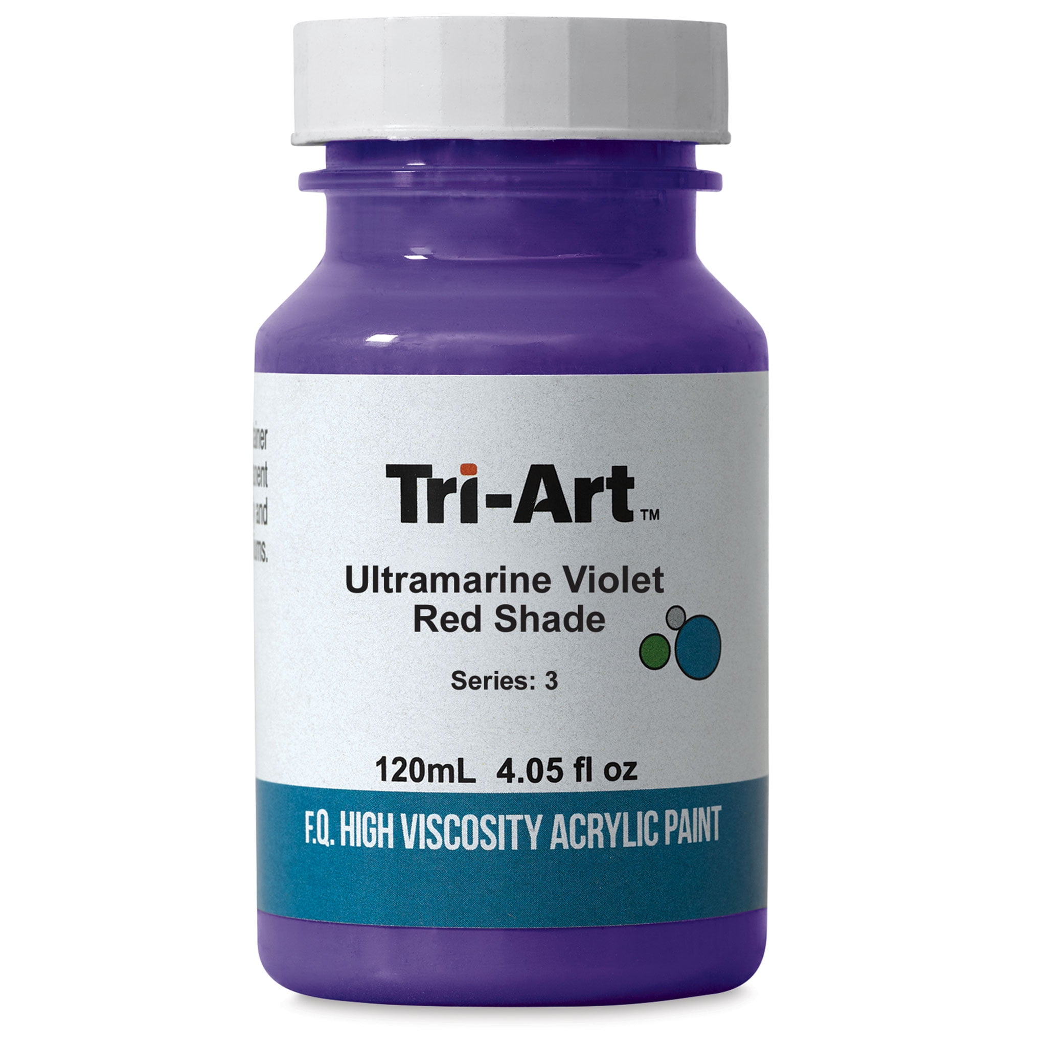 Tri-Art High Viscosity Artist Acrylic - Ultramarine Violet Red Shade ...