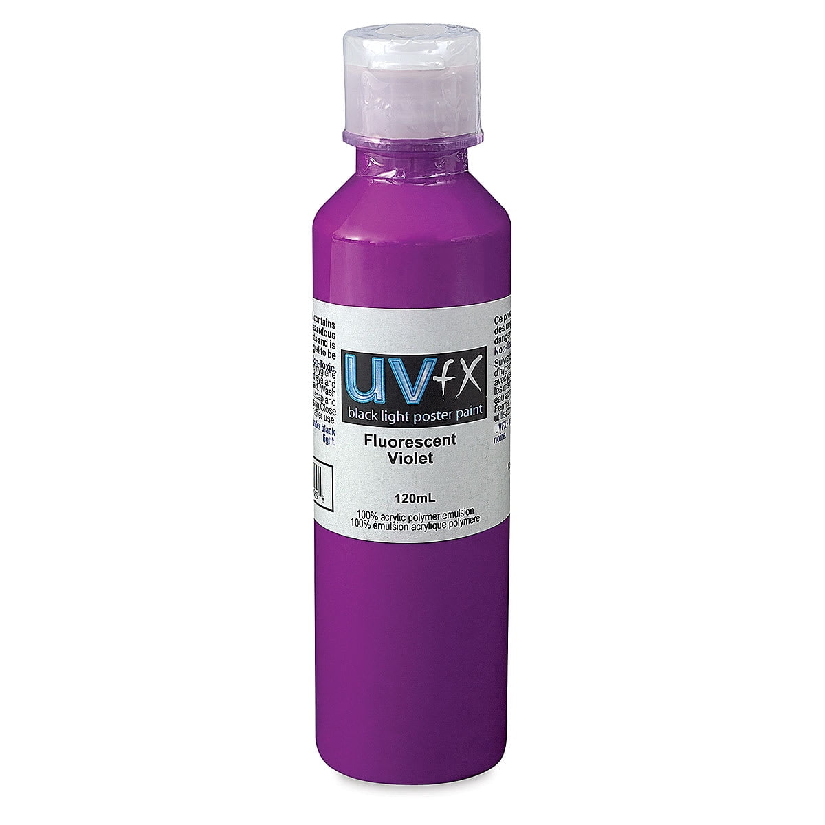 Tri-Art UVFX Black Light Poster Paint - Fluorescent Violet, 120 ml ...