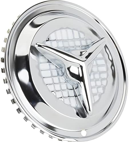 Tri-Bar Spinner Style 15 Inch Wheel Cover, Chrome Steel Hubcap, Spinner ...