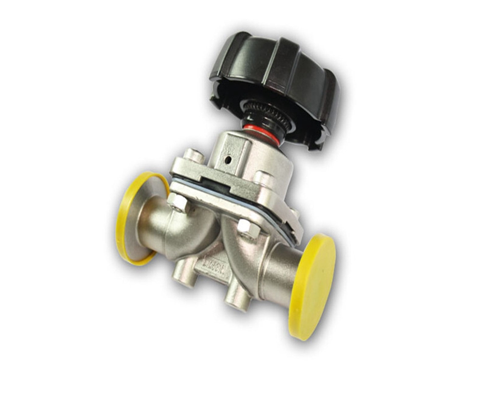 Tri Clamp DN32 (50.5mm OD)Sanitary Diaphragm Valve PTFE SS316 Stainless ...