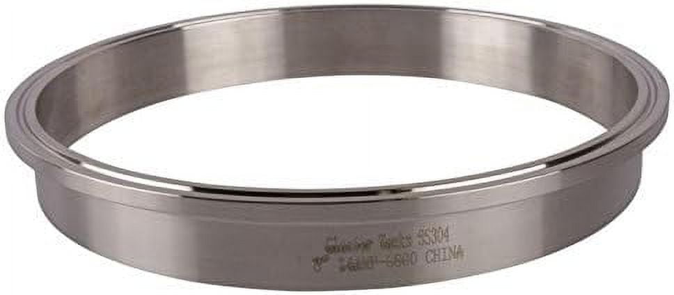 Tri Clamp Ferrule | Weld 8 inch x 28.6 mm - Stainless Steel SS304 ...