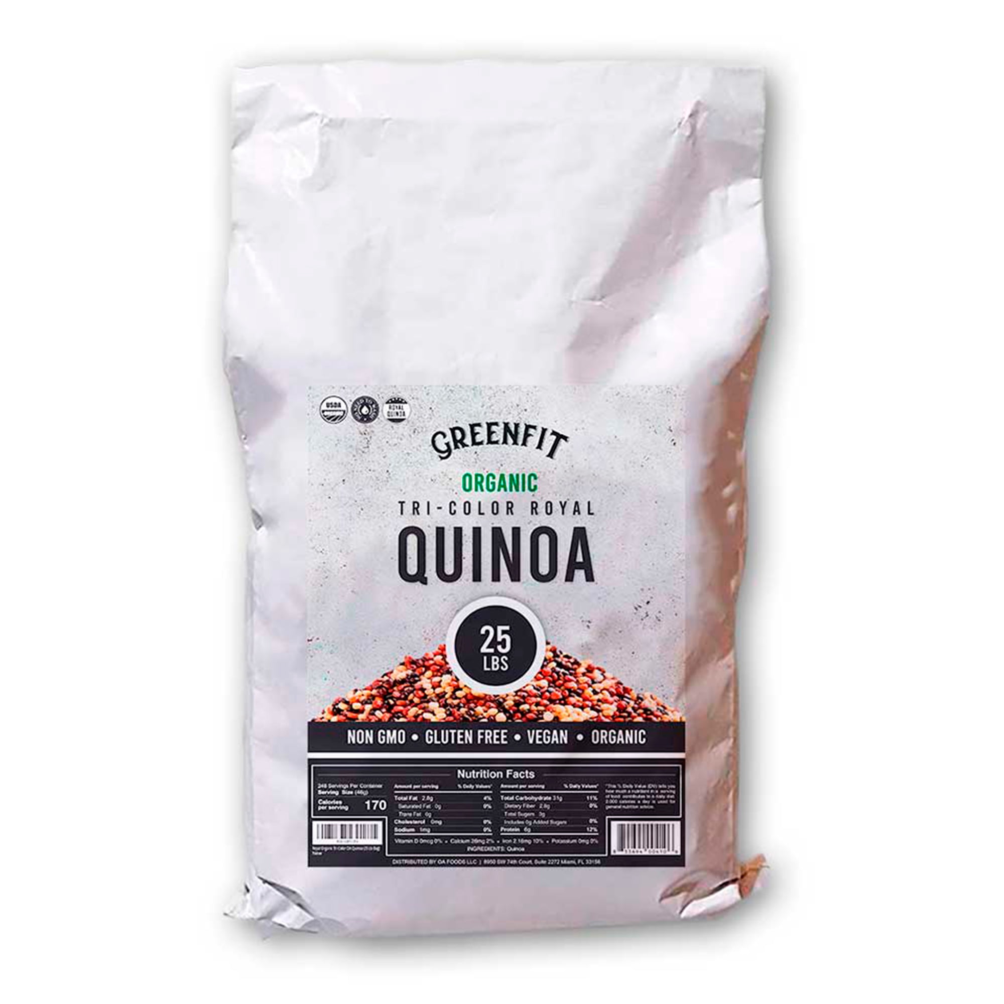 Tri Color Royal Quinoa (25 Lb) - Walmart.com