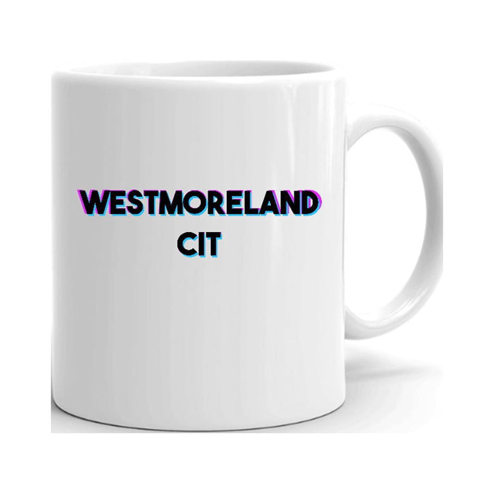 Tri Color Westmoreland Cit Ceramic Dishwasher And Microwave Safe Mug By ...