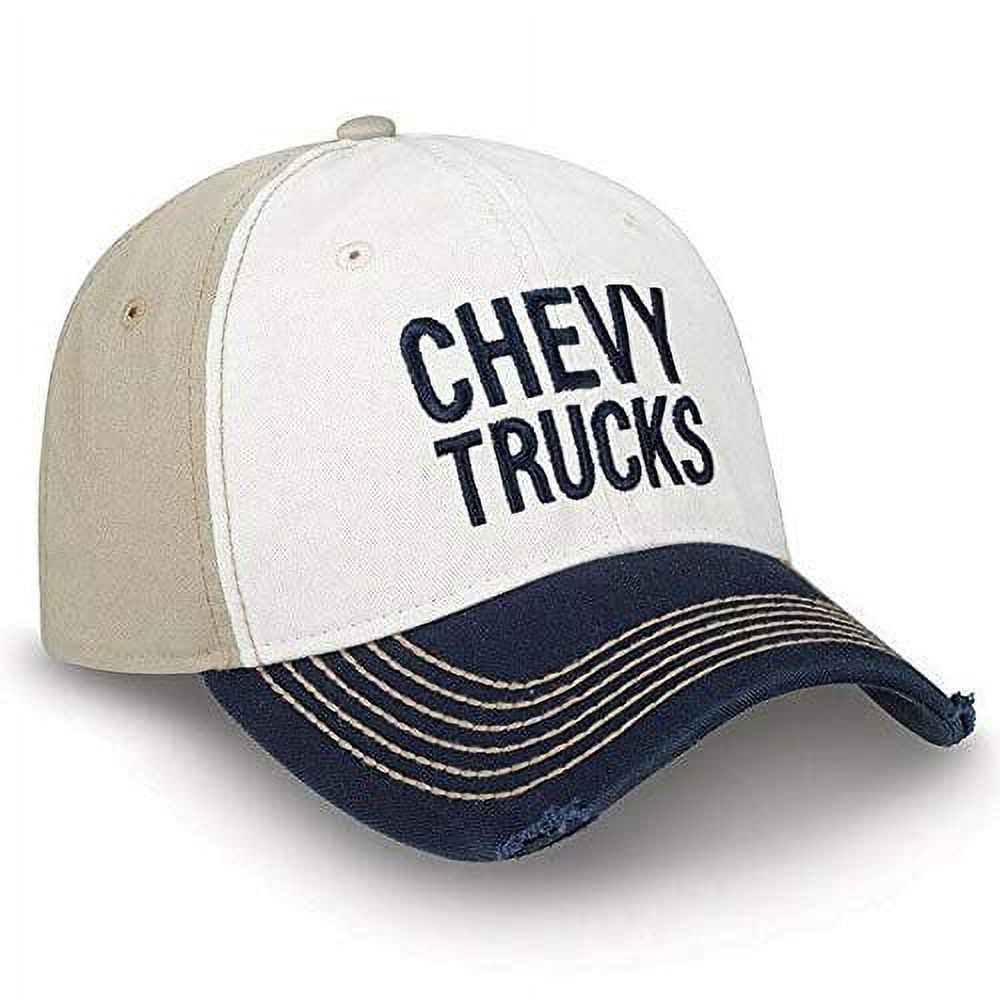 Tri Colored Silverado Tan White Cap Blue Hat Chevrolet Trucks! Chevy ...