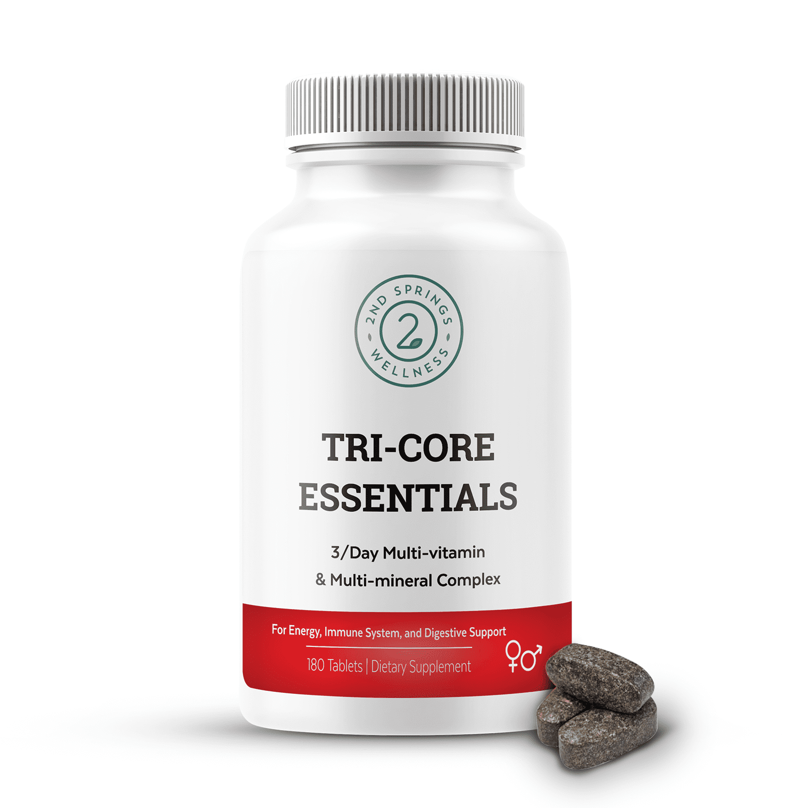 Tri-Core Essentials - 3 A Day Comprehensive Multivitamin Multimineral ...