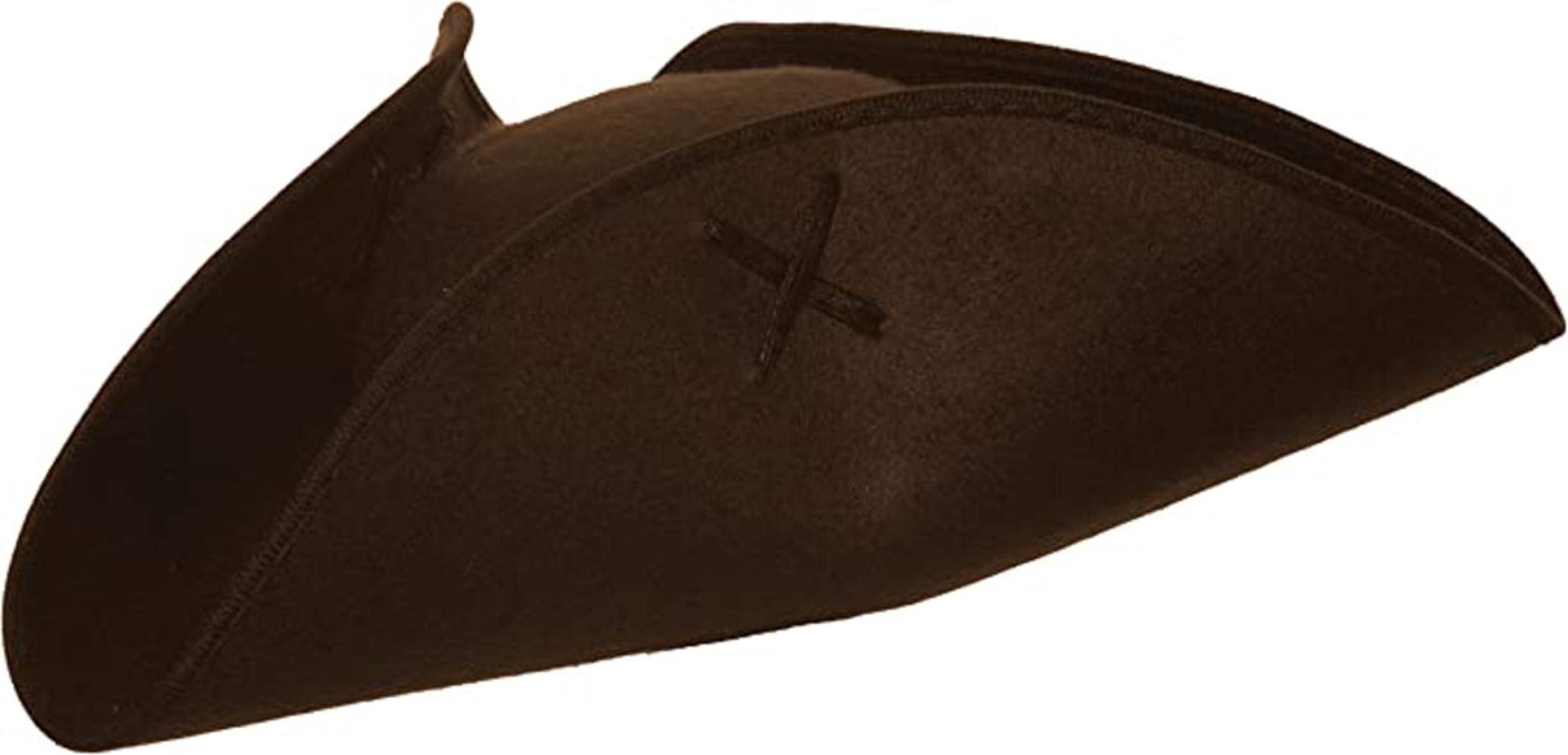 Tri Corner Hat Adult Costume Accessory Brown - Walmart.com