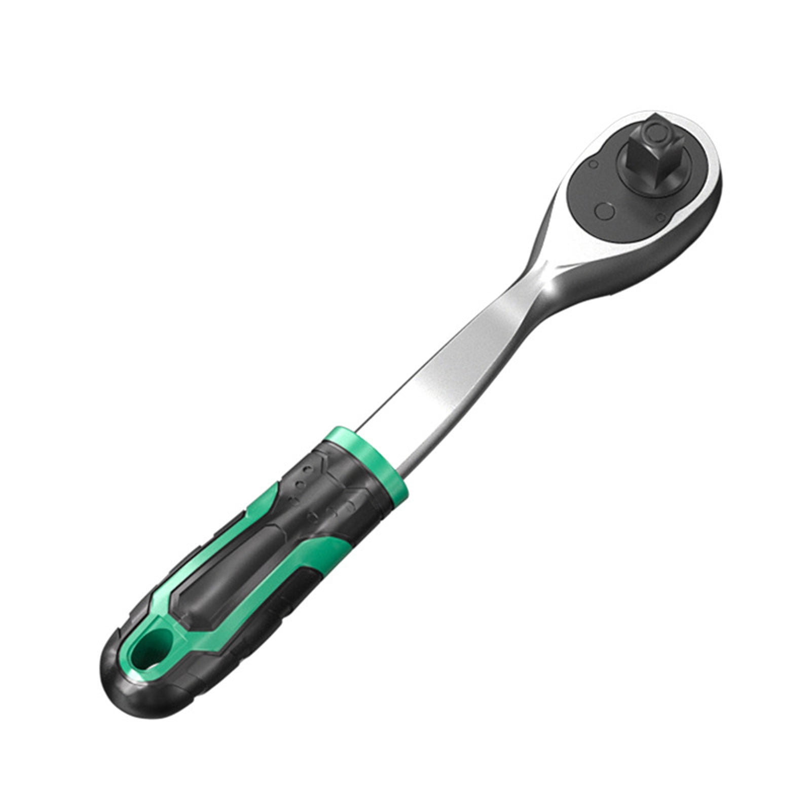 Tri-Drive Ratcheting Wrench, 90Tooth Alloy Steel 4° Swing Bidirectional ...