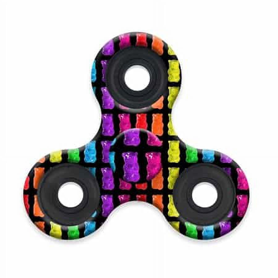 Tri Fidget Hand Spinner Squad ( Top Trenz Gummy Bear ) High Speed ...
