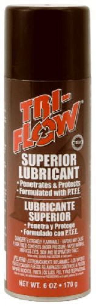 Tri-Flow 20005TF 6 oz Can of Penetrating Lubricant With PTFE - Quantity ...