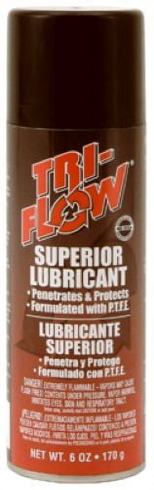Tri-Flow 20005TF 6 oz Can of Penetrating Lubricant With PTFE - Quantity ...