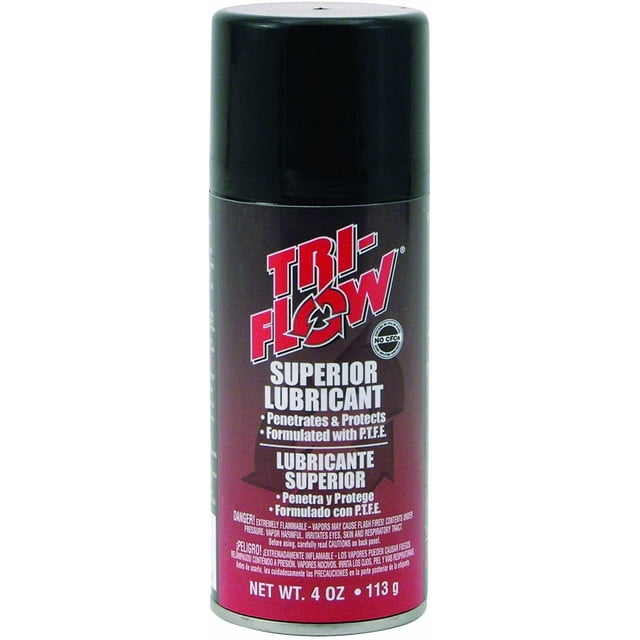 Tri-Flow Superior Lubricant - 4oz Aerosol - Walmart.com