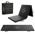 Mikolo Tri-Fold Folding Gymnastics Mat Anti Tear Yoga Mat Carrying ...
