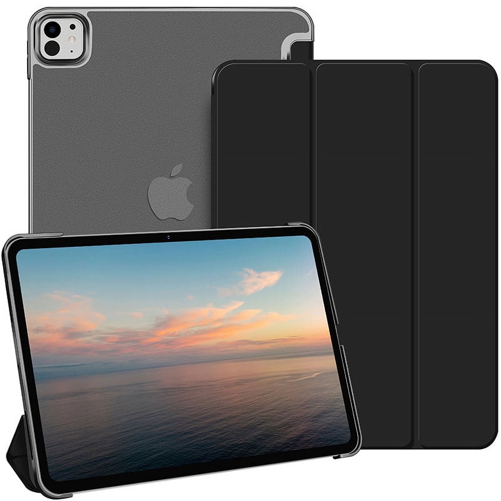 Tri-Fold PC Hard Shell Tablet Case for iPad (black,CaseCore Case for ...