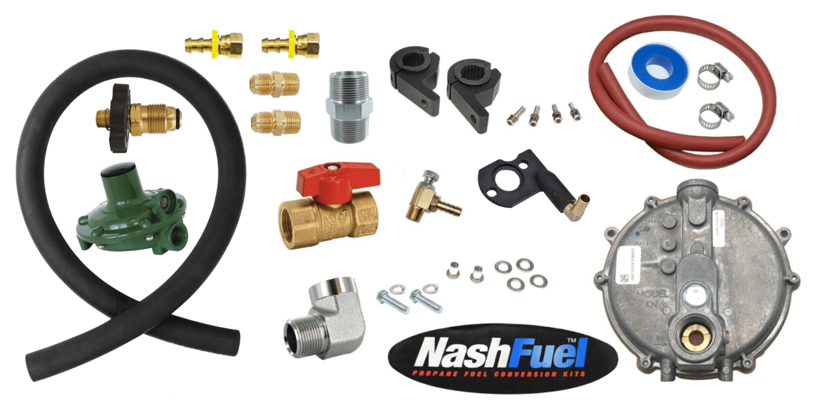 Tri-Fuel Propane Natural Gas Conversion Fits Honda EU7000iS Ball Valve ...