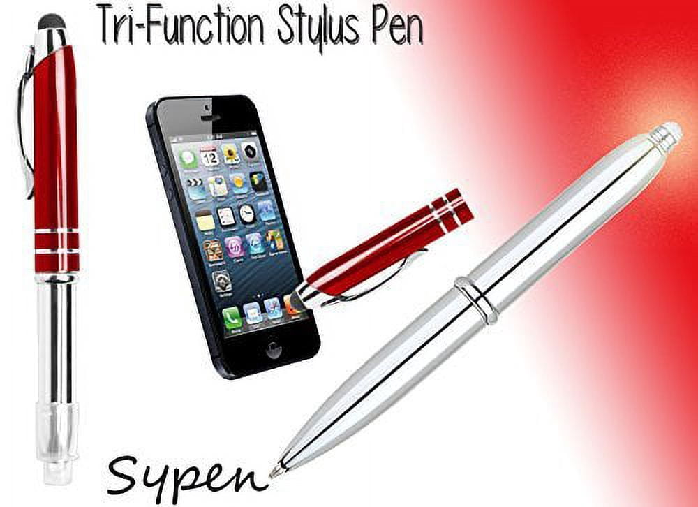 Tri-Function Capacitive Stylus Styli Flashlight Ballpoint Pen for ...