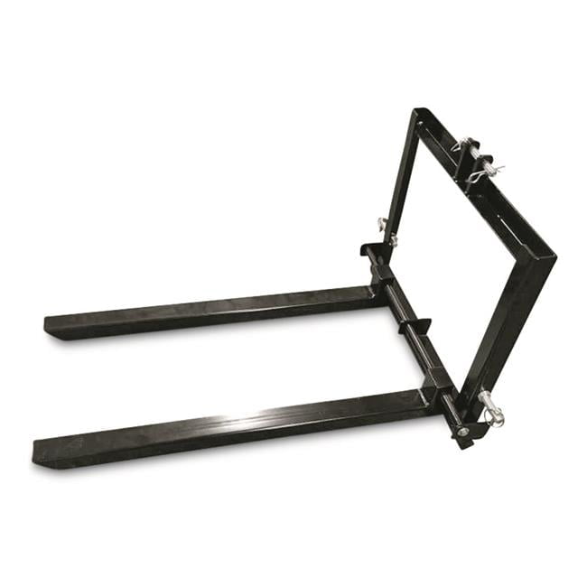 Tri Global Quick Attach Adjustable 3-Point Pallet Forks for Tractors ...