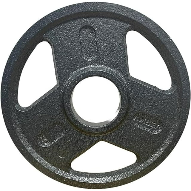 Tri-Grip Weight Plates Durable Cast Iron for Versatile Strength ...