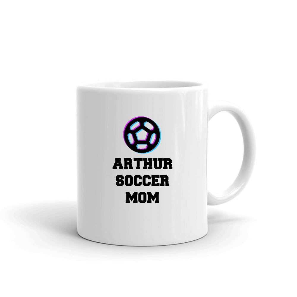 Tri Icon Arthur Soccer Mom Ceramic Dishwasher And Microwave Safe Mug By ...