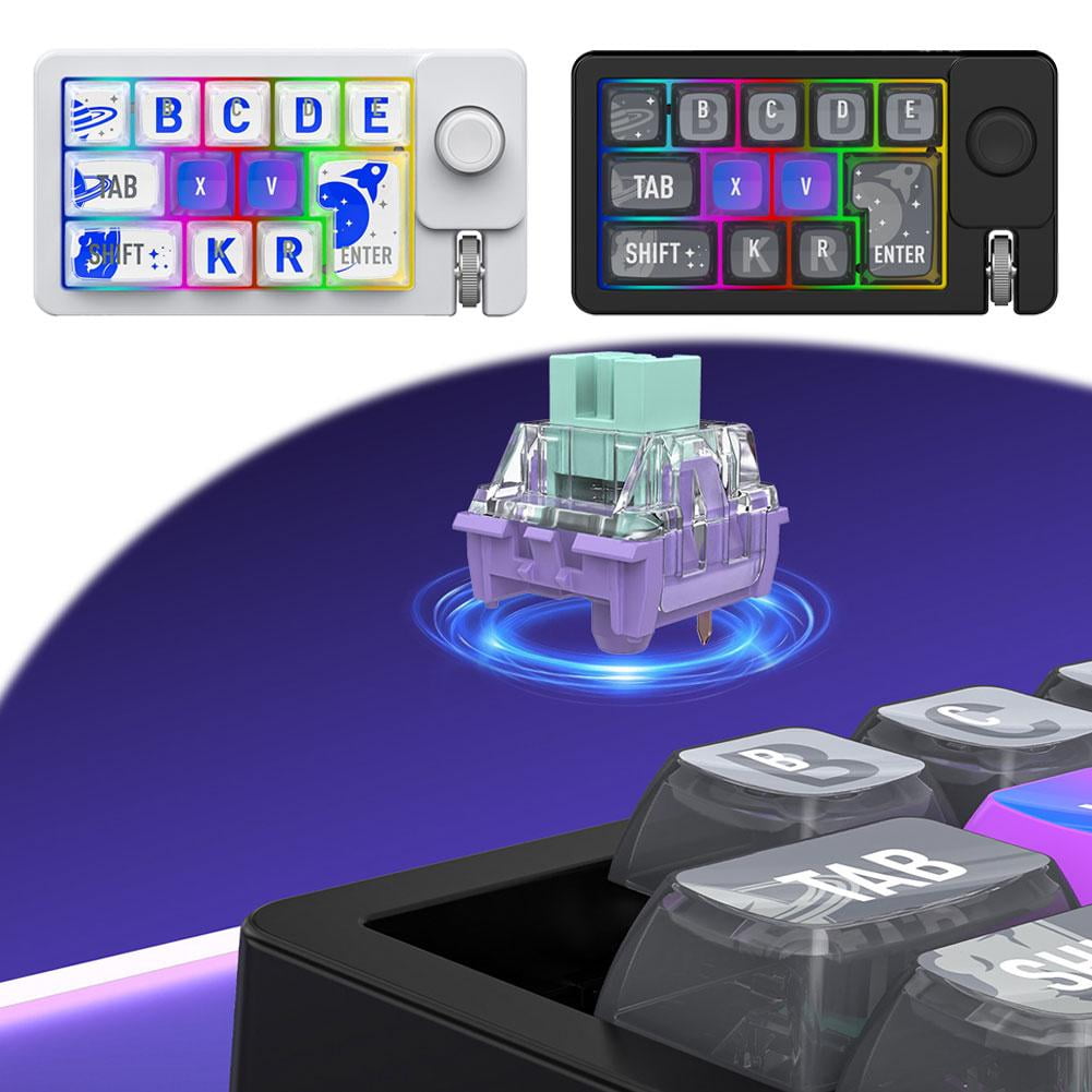 Tri-Mode Mechanical Keyboard W910, 2.4G/Bluetooth/Type-C Hot-Swappable ...