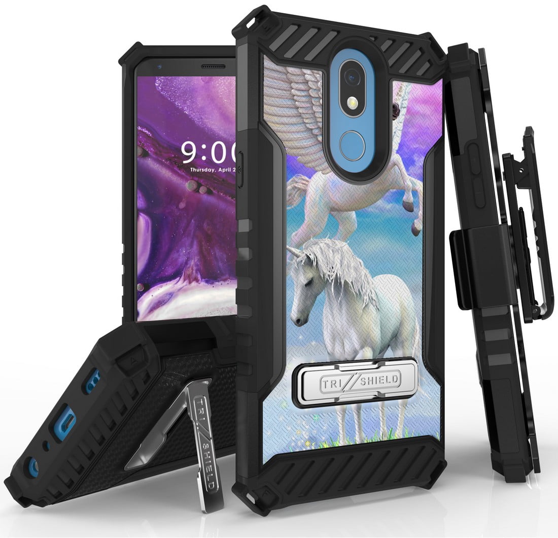 Tri-Shield [ADORABLE ANIMAL SERIES] Rugged Case Metal Kickstand Cover ...