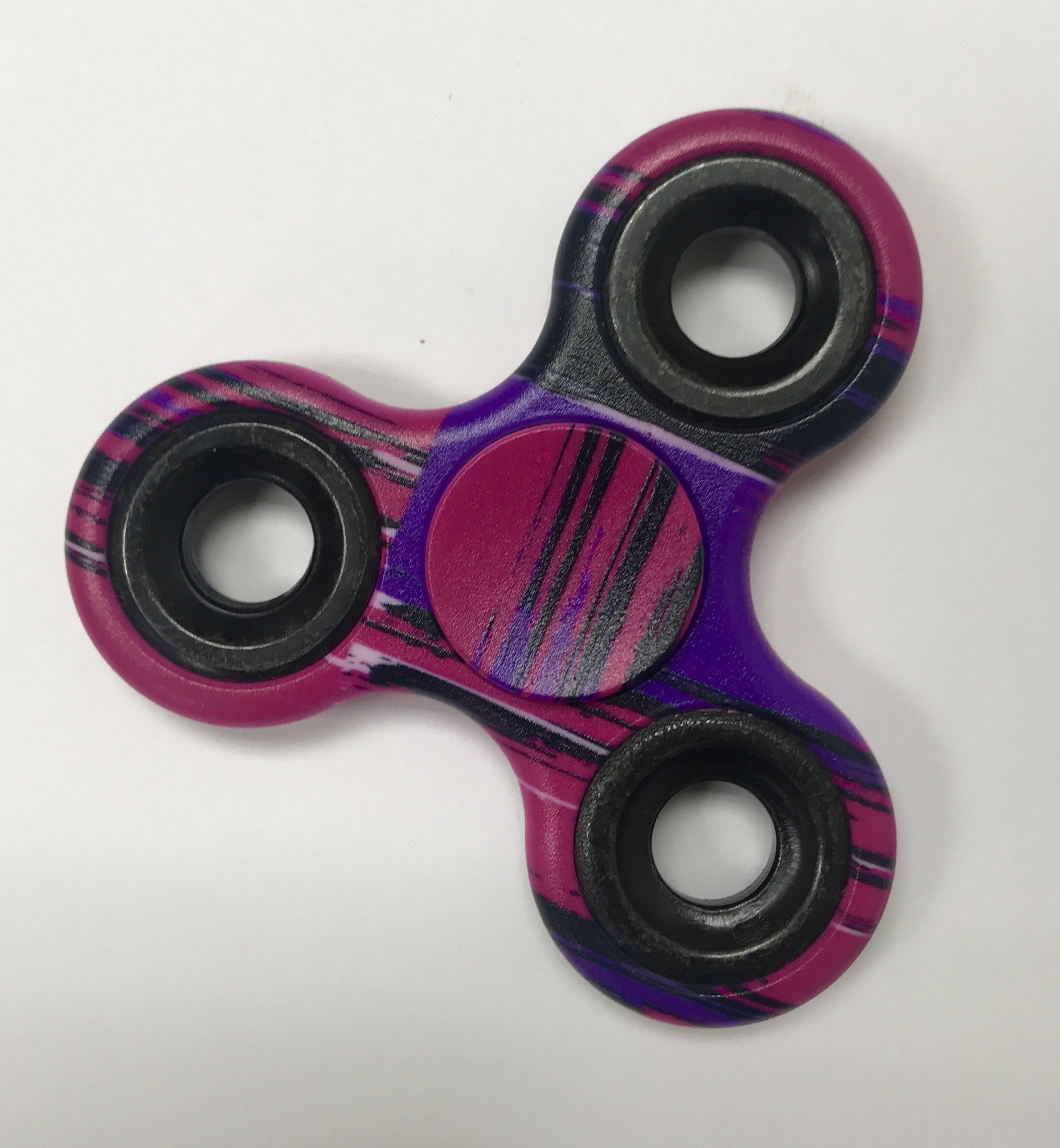Tri-Spinner Fidget Stress Reliever Focus Toy for Kids & Adults with ...