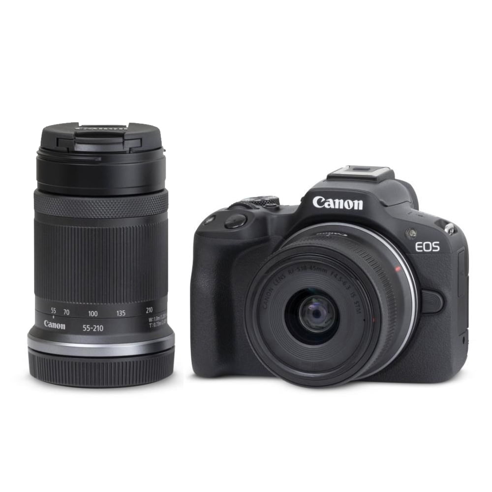 Tri-State Camera Canon EOS R50 Mirrorless Camera w/ 18-45mm IS STM & 55 ...
