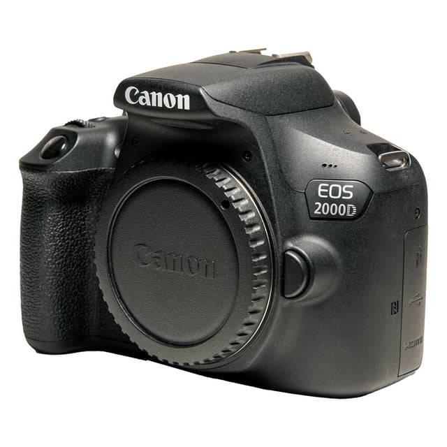 Canon EOS 2000D / Rebel T7 DSLR Camera Body, 24.1MP, Full HD, Wi-Fi - Walmart.com