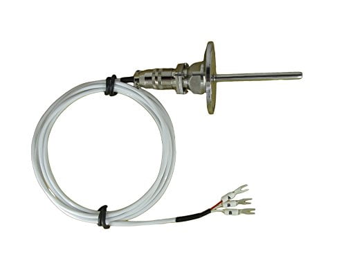Tri-clamp Waterproof RTD PT100 Temperature Sensors with Telfon Cable & Detachable Connector ...