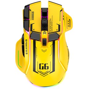 KUIYN M3 Ultralight Honeycomb Shell Wired Optical Gaming Mouse,RGB ...